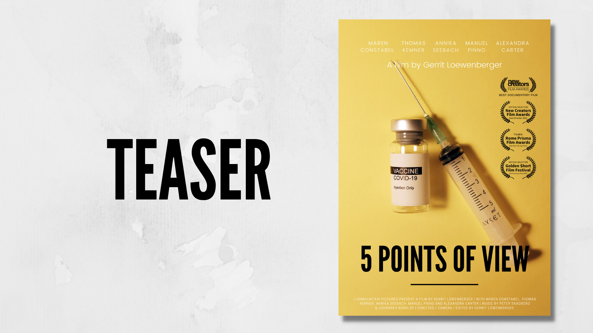 5 Points of view - FilmFreeway